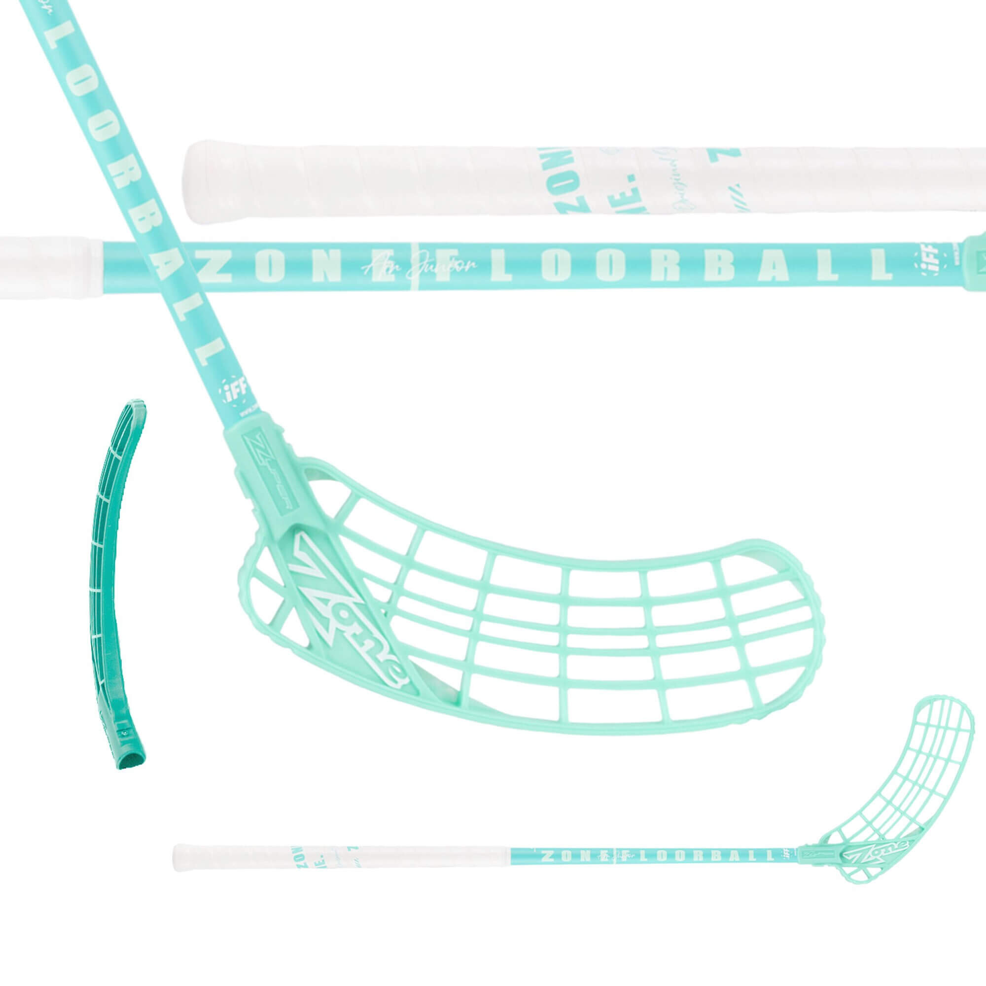 ZONE Zuper Air JR 35 White/Ice Mint - Getsport.cz